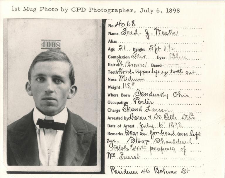 Criminal Identification: Early Mug Shots - Cleveland Police Museum