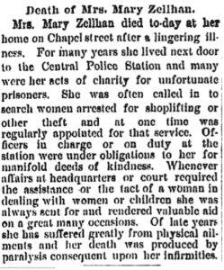 Cleveland's Police Matrons - Cleveland Police Museum