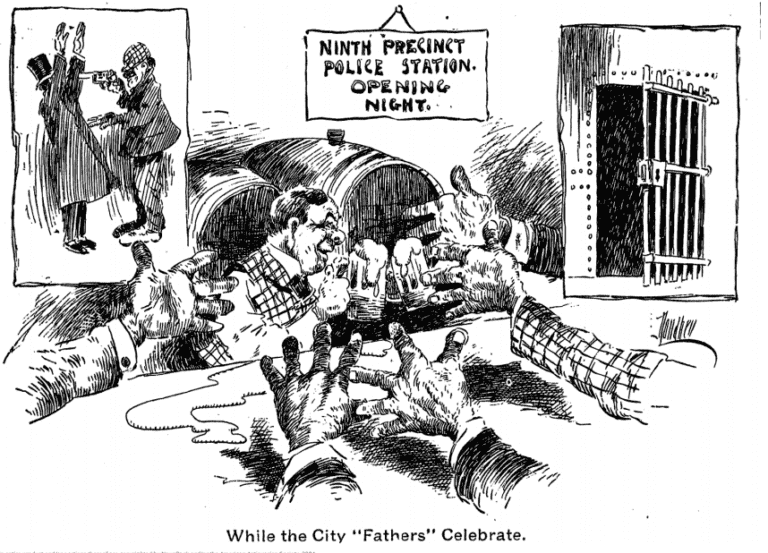 Police Buildings: Ninth Precinct, 3187 W. 25th, built in 1901 ...