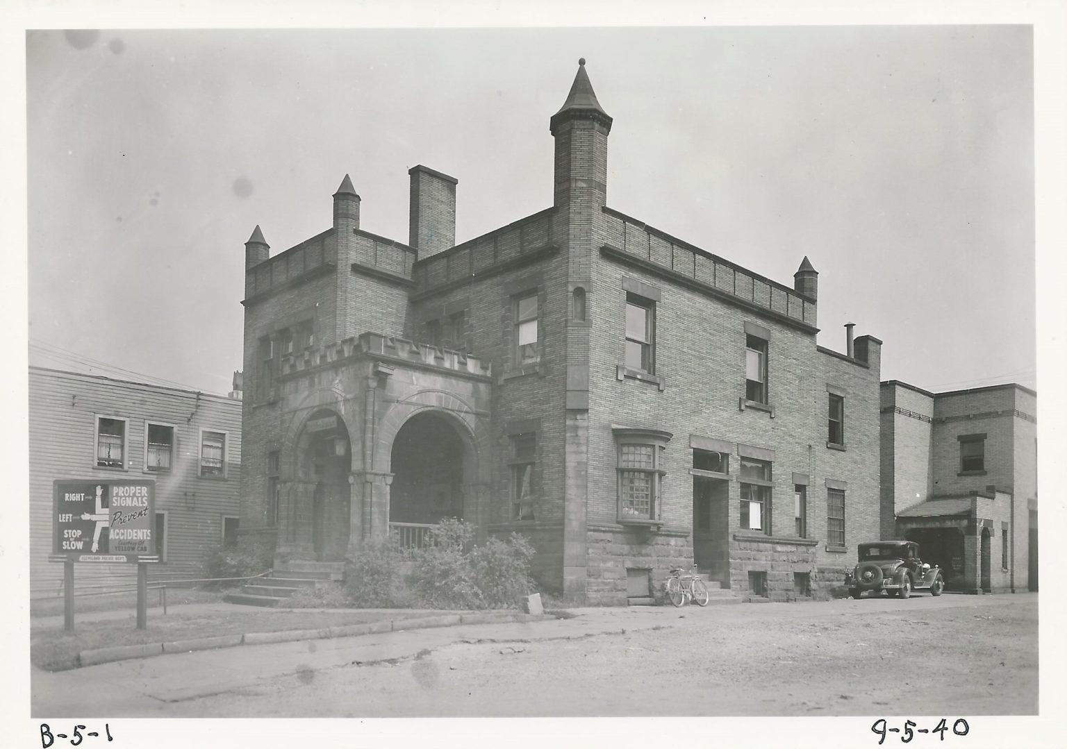 Police Buildings: Fifth Precinct, 2559 East 79th, ca. 1896 - Cleveland ...