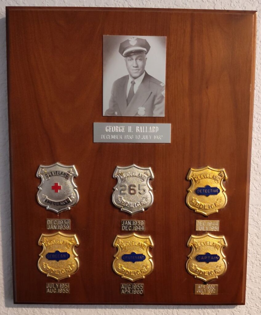 George H. Ballard #265 - Cleveland's First Black Police Captain ...